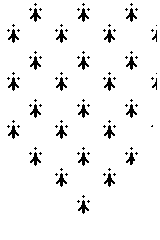 Aíbell ingen Dairmata, Heraldry